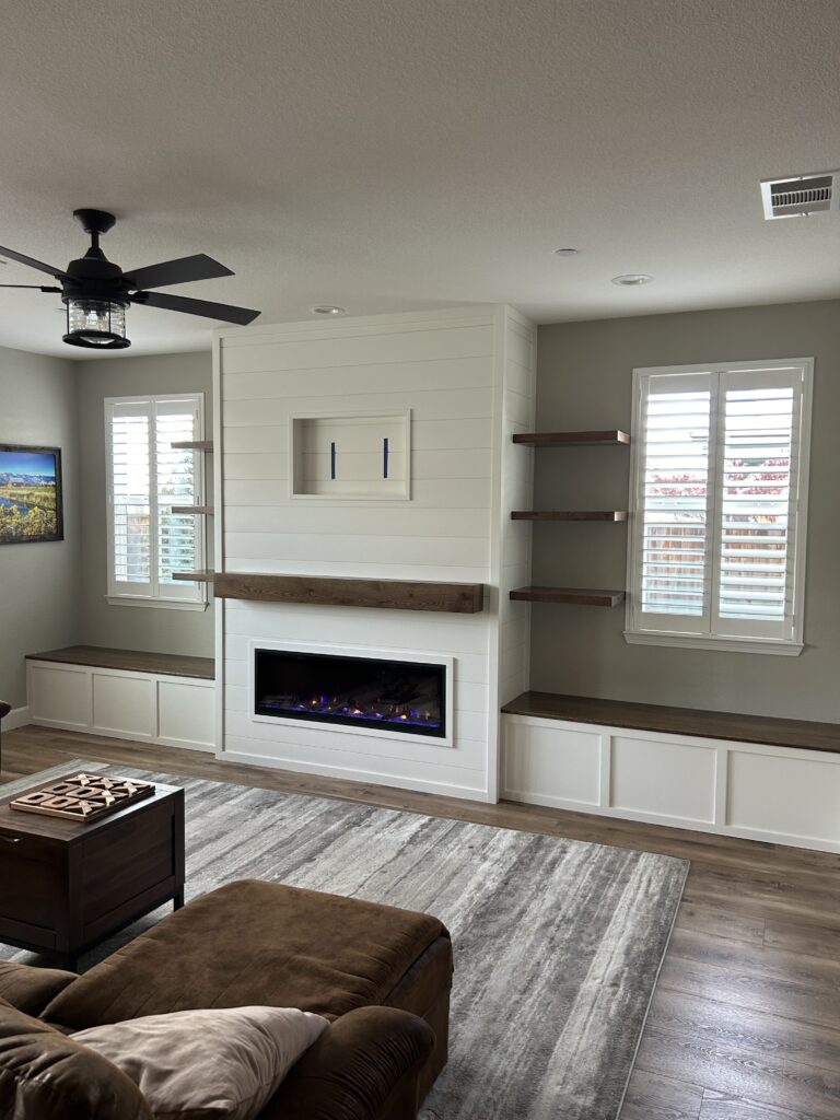 Custom Fireplace Surrounds - Farmhouse Woodworking